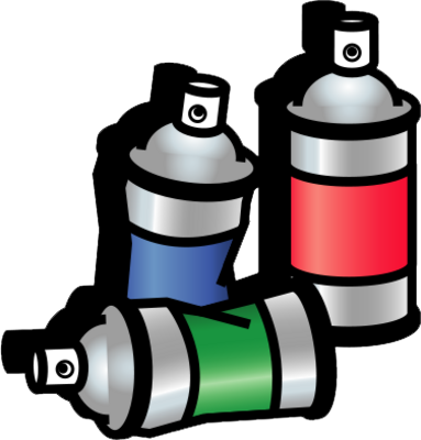 Download Spray Can Cartoon Group With - Spray Cans | Transparent PNG ...