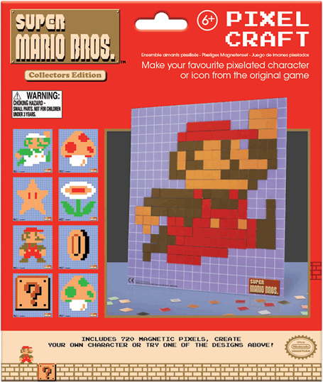 Super Mario Bros Pixel Craft (600x600), Png Download