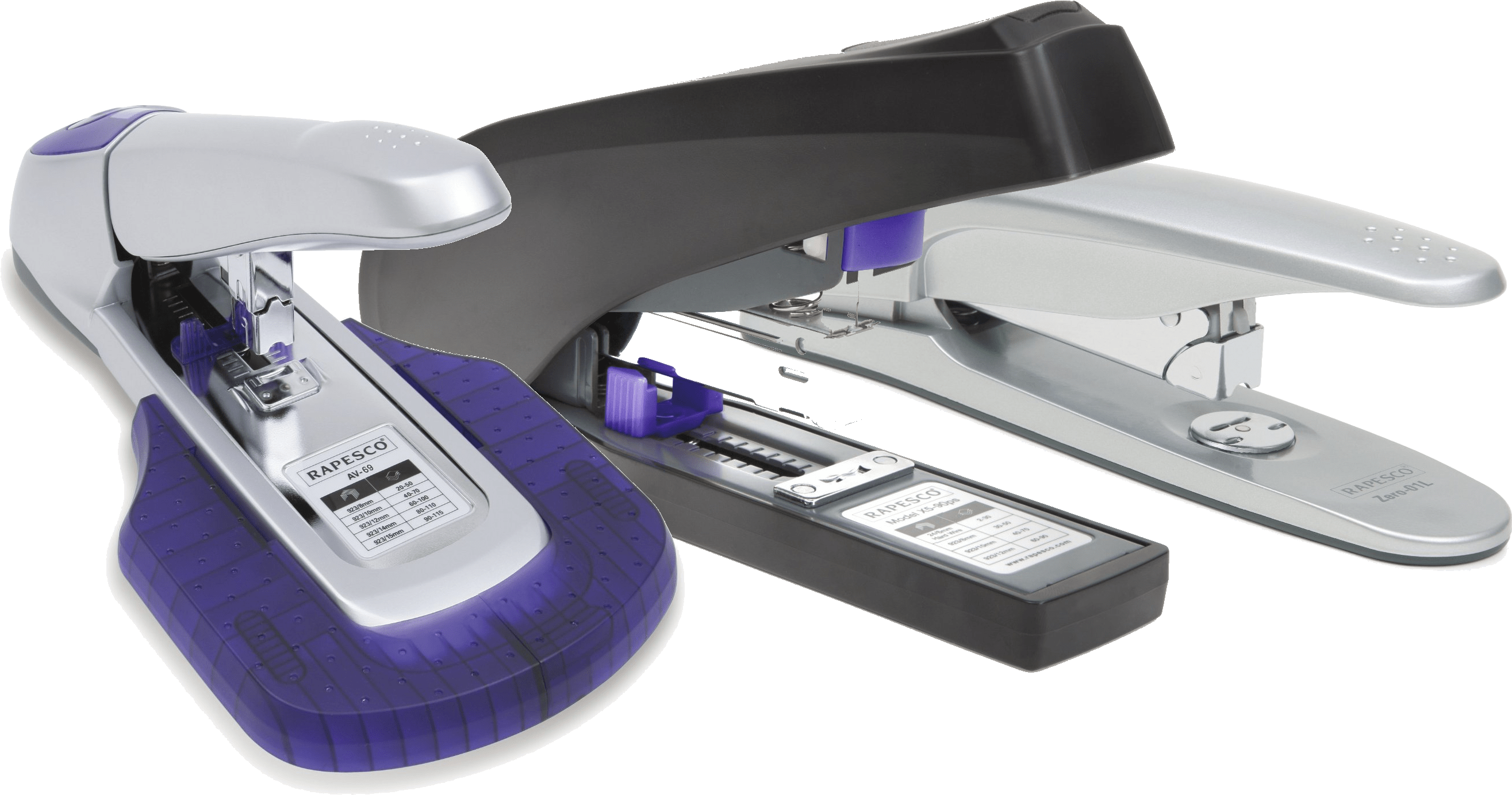 Rapesco Av-69 H/duty Stapler/work Tray (2822x1479), Png Download
