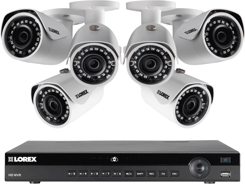 Security Nvr System, 8 Channel With 2k Resolution Ip - Lorex Hd Ip 2k ...