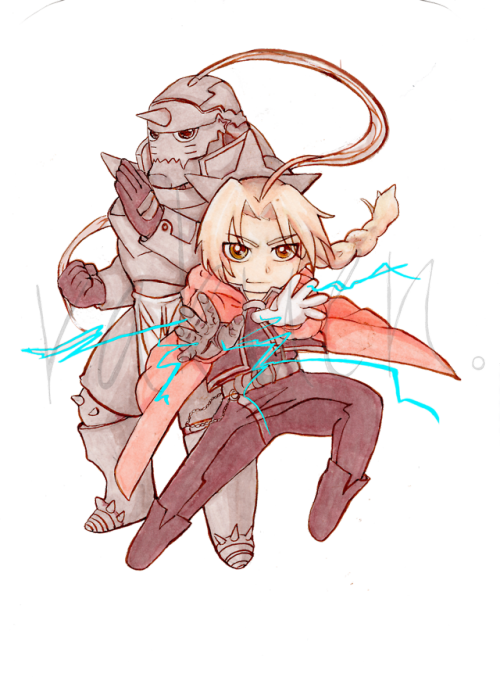 Charm Design For The Fma Bros They're Transparent Too - Cartoon ...