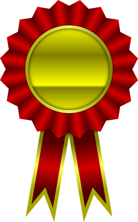 Award, Red, Ribbon, Winner, Achievement, Prize - Award Red Ribbon ...