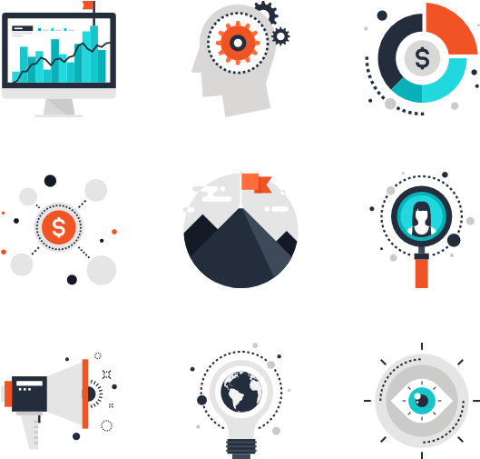 Business Png Image - Two Tone Icons (600x564), Png Download