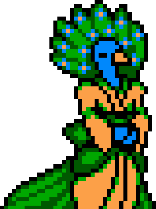 Peacockgentsprite2 - Shovel Knight Npc Sprites (508x682), Png Download