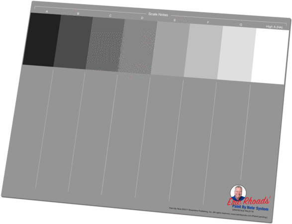 Paint By Note Sturdy Acrylic Palette Set - Palette (600x455), Png Download