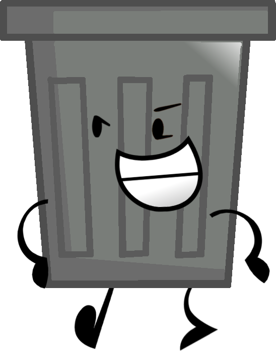 Trash Can - Diamond Trash Can (548x697), Png Download