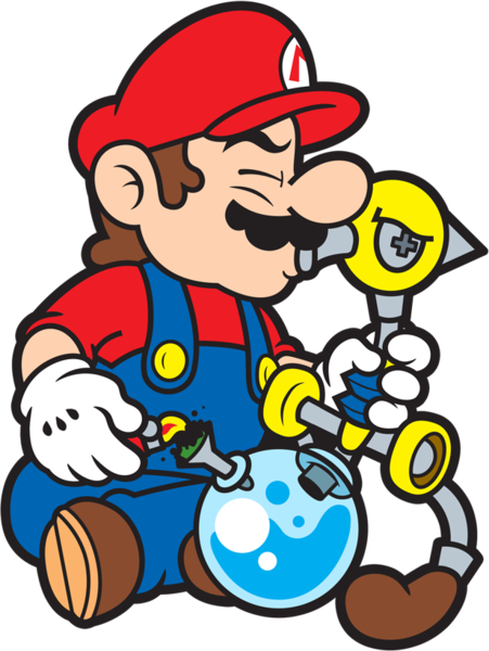 Share This Image - Mario Weed (451x600), Png Download