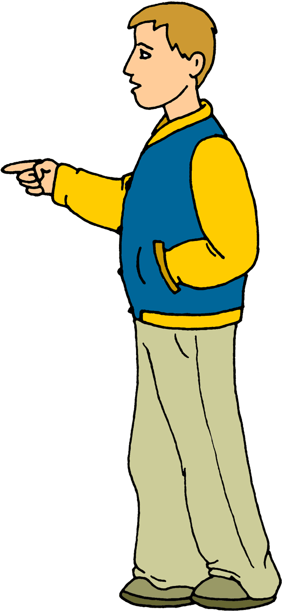 Download Point Of View - Pointing At Someone Clipart | Transparent PNG ...