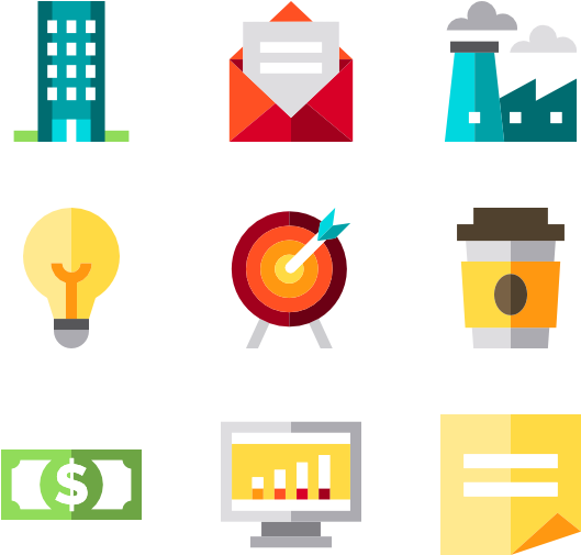 Download Business And Office - Flat Office Icon Png | Transparent PNG ...