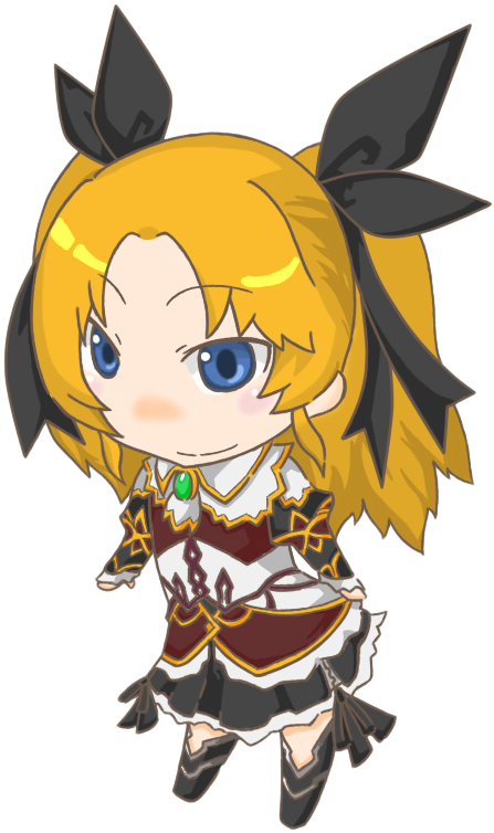 , Chibi Lily ) - Cartoon (459x757), Png Download