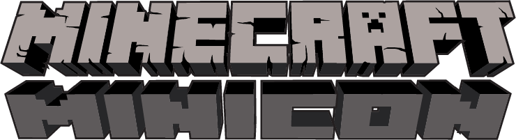 Minecraft Minicon Logo - Minecraft (740x201), Png Download