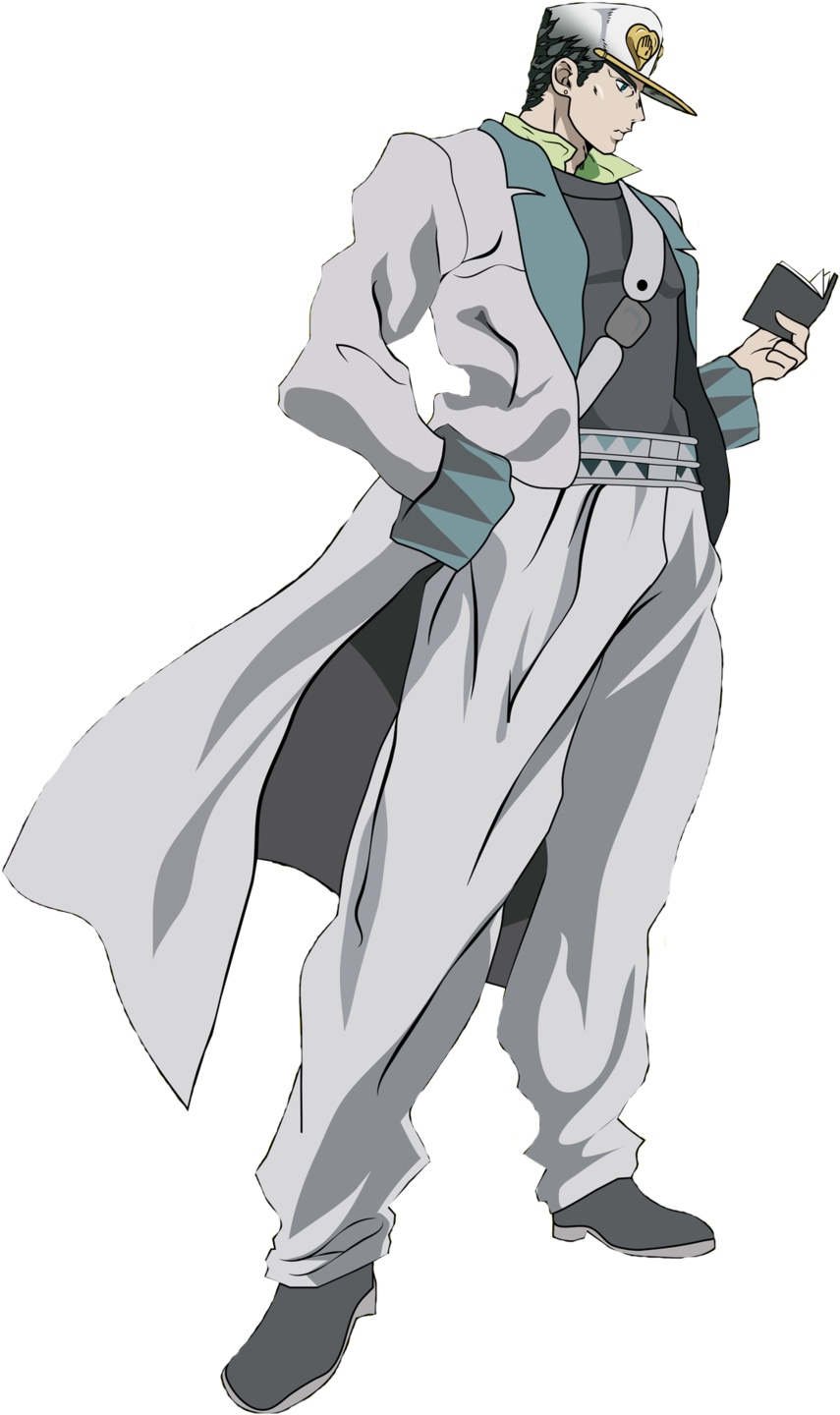 Jotaro Kujo Whitesuit Cutout Render By - Jotaro Kujo Part 4 Transparent ...