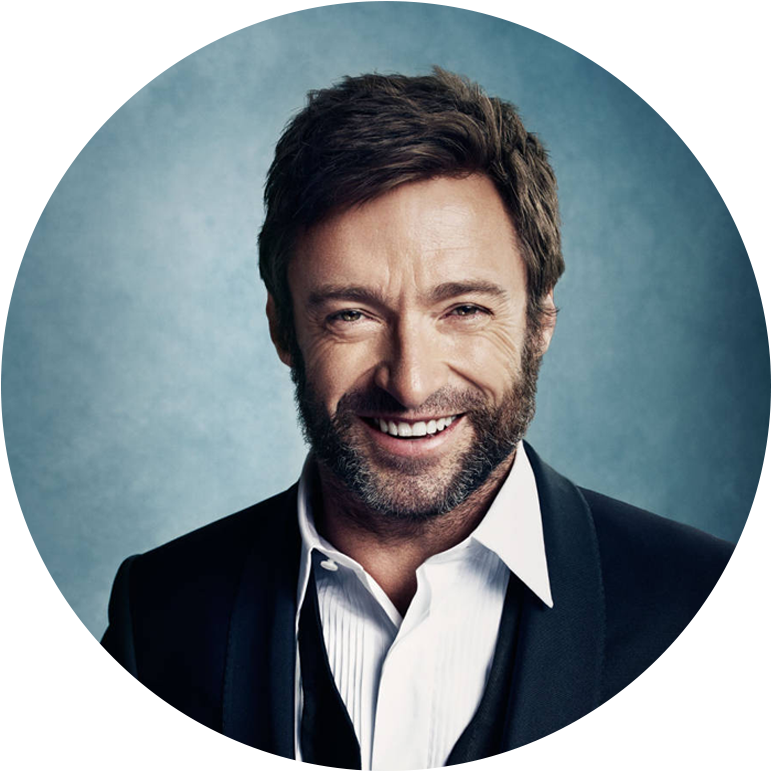Hugh Jackman - Hue Jackman (811x806), Png Download