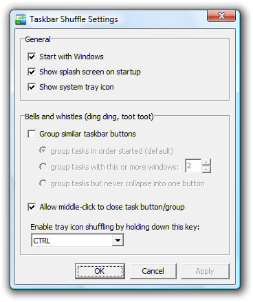 Taskbar Shuffle Settings Dialog - Hash Check Window (368x438), Png Download