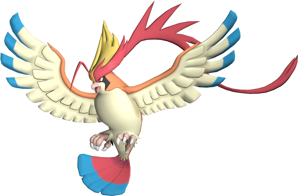 Mega Pidgeot Png - Mega Pidgeot Render (1105x723), Png Download