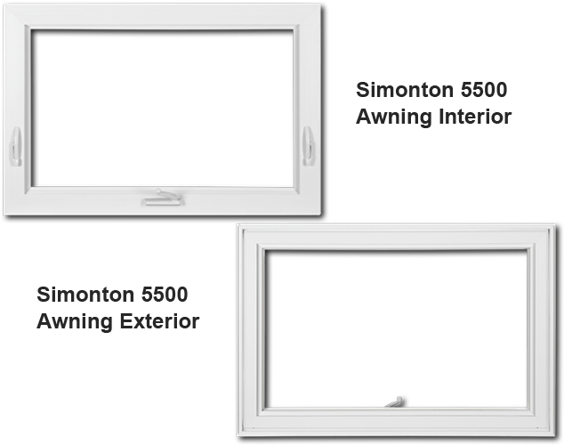 The Simonton 5500 Awning Window Is Made Of Vinyl To - Samonton Awning ...
