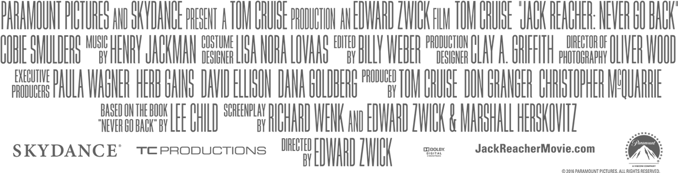 Movie Credits Font