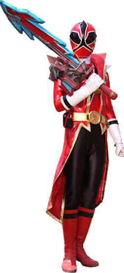 Red Samurai Ranger Shark Attack - Power Ranger Super Samurai Red Ranger ...