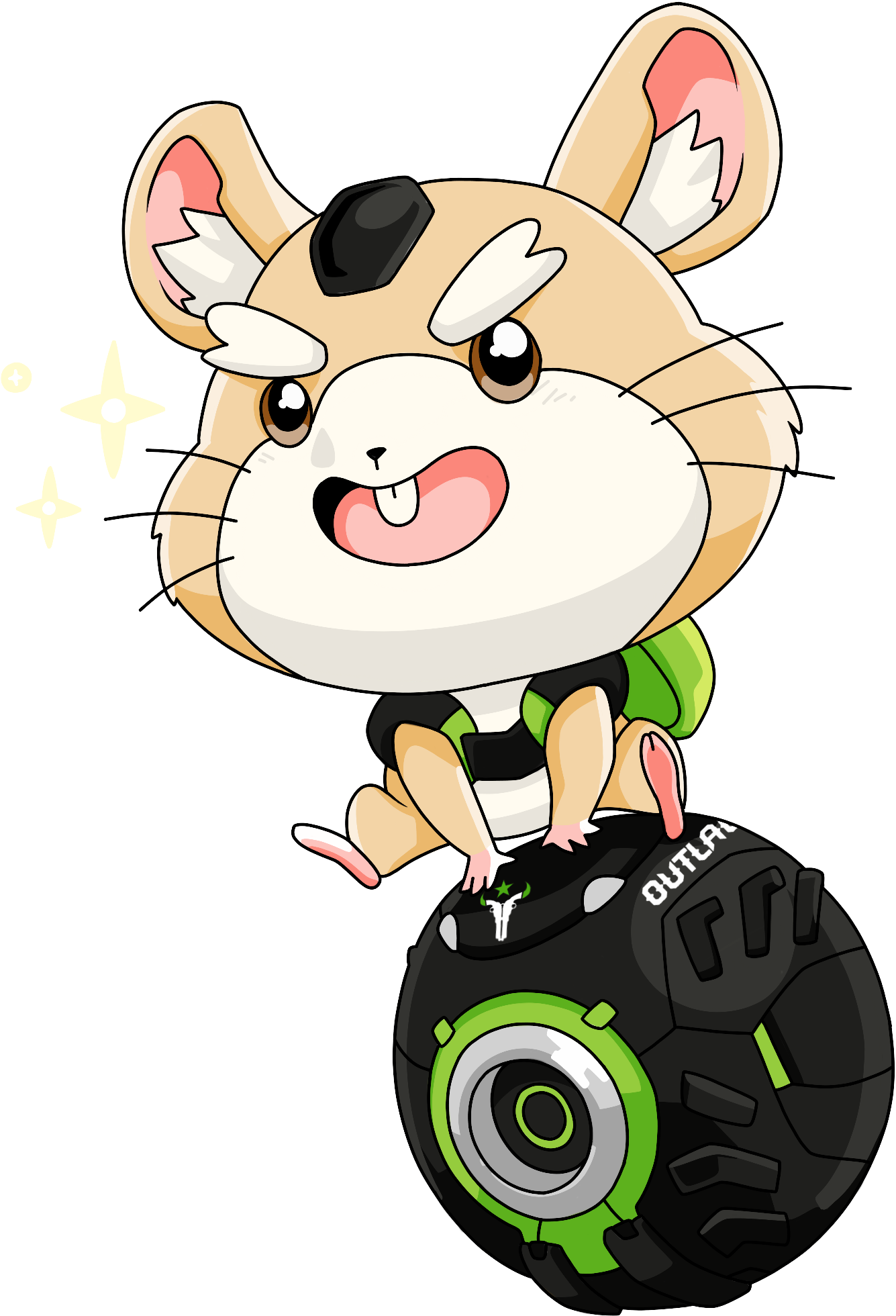 Hammond Overwatch League Cute Sprays - Overwatch Wrecking Ball Cute ...