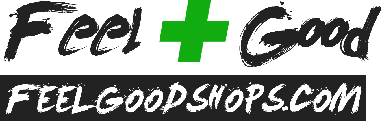 Feel Good Smoke & Gift Shop (1405x518), Png Download