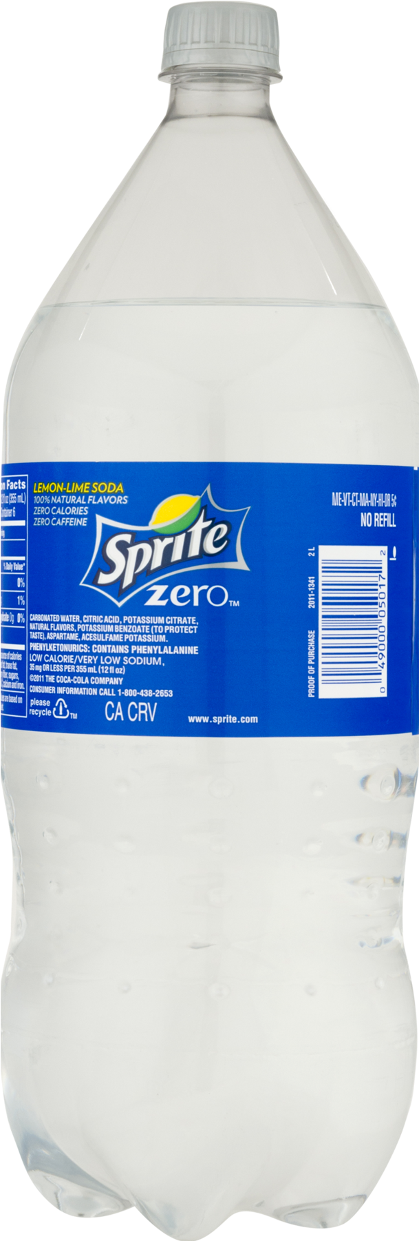 Download Sprite Zero 20 Oz | Transparent PNG Download | SeekPNG