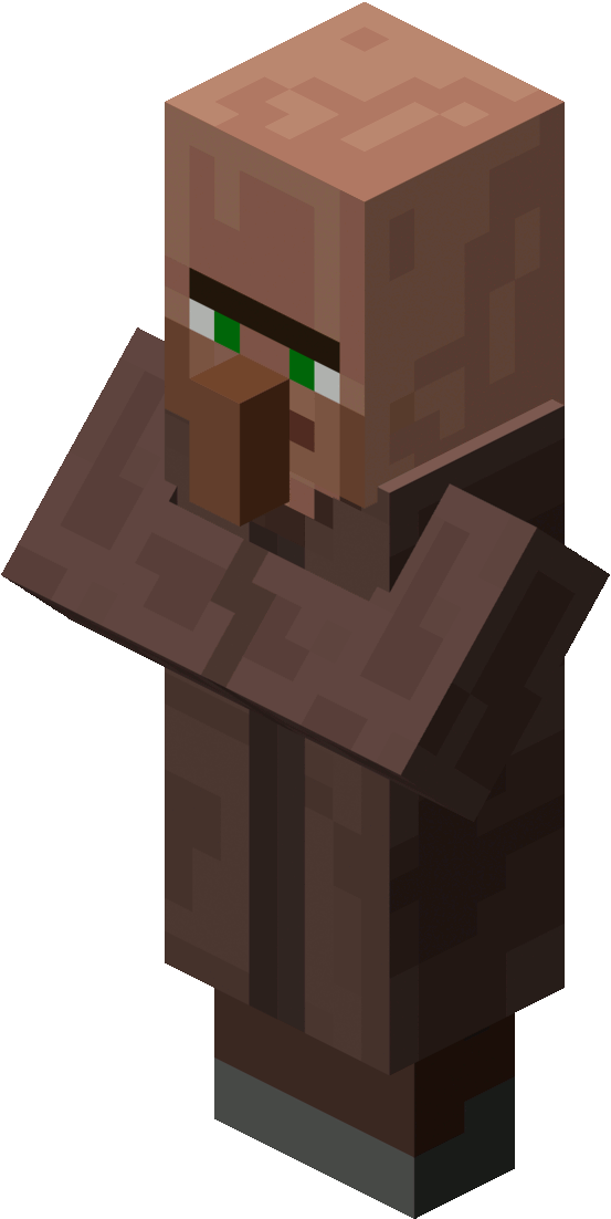 Download Farmer - Minecraft Villager | Transparent PNG Download | SeekPNG