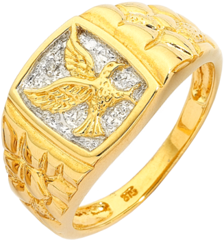 Gold Diamond Ring Png Men's Gold - Gold Ring For Men Png (376x480), Png ...
