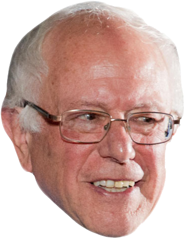 Creepy Floating Sanders - Bernie Sanders Celebrity Mask, Cardboard Face ...