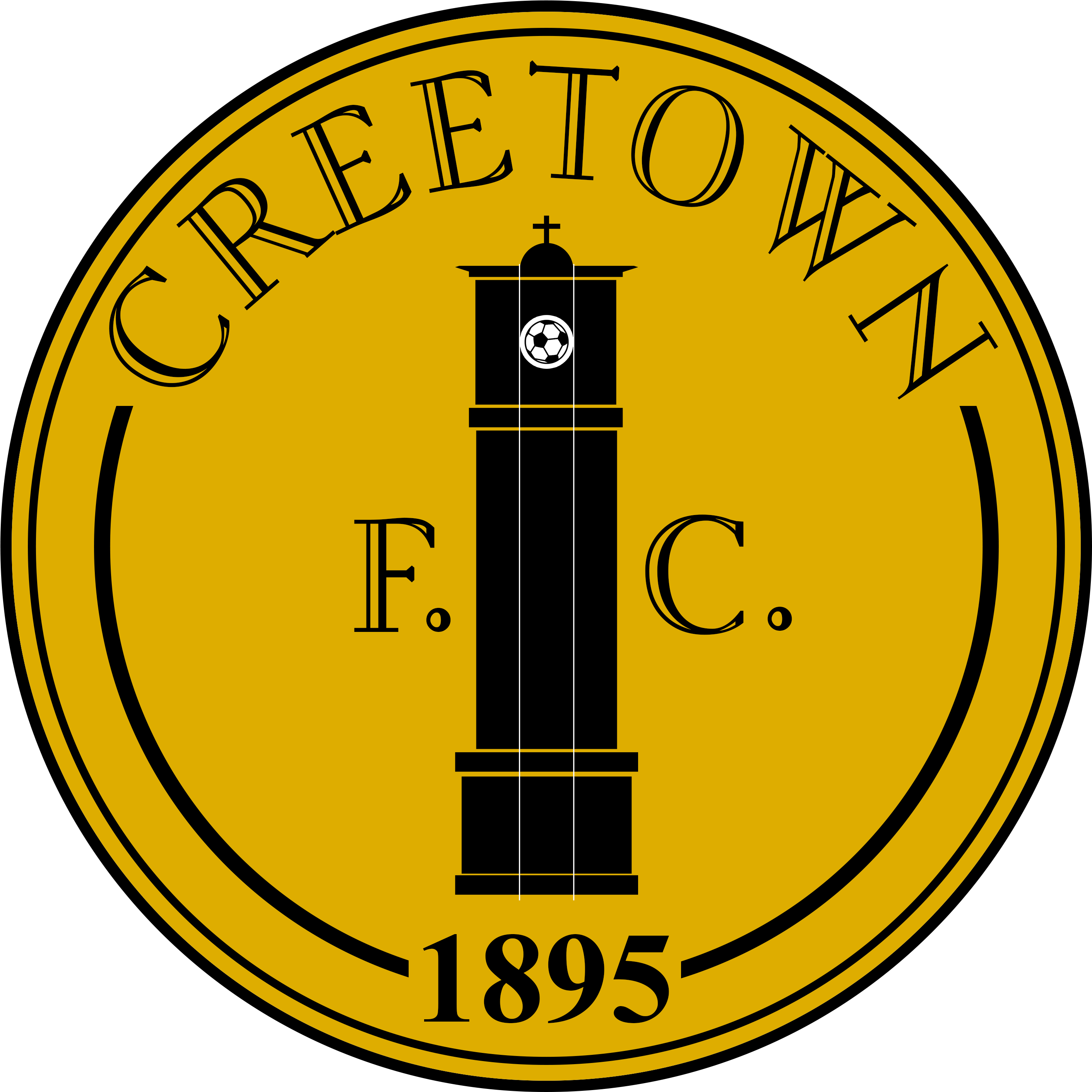 Creetown Football Club (2956x2933), Png Download