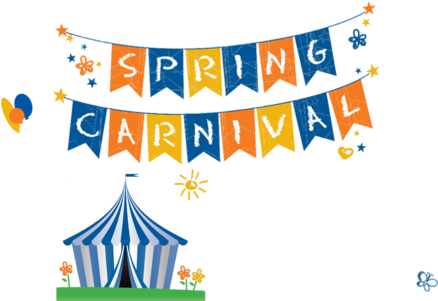 Spring Carnival Clipart - Carnival Clip Art Free (1000x600), Png Download