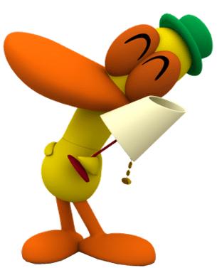 Pato The Duck - Pato Pocoyo Imagen Png (400x400), Png Download