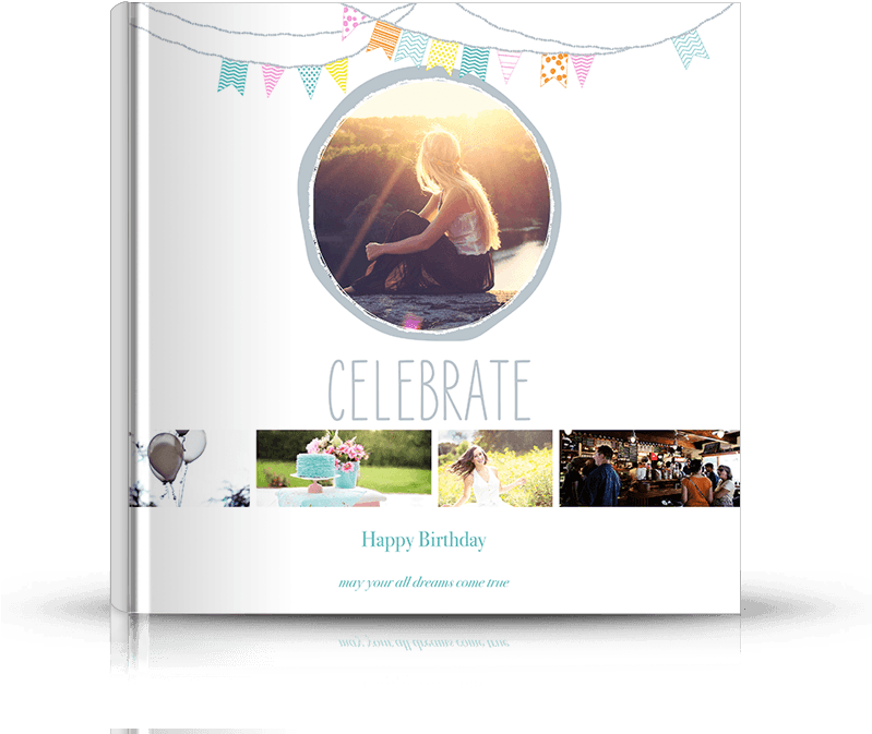 Front Photo Book Cover Designed For Birthday Party, - Summer Vibes ...