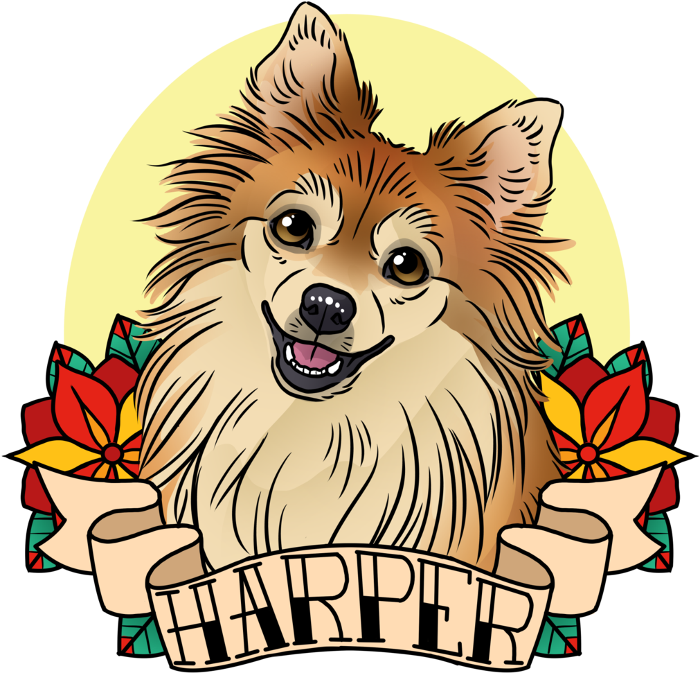 Dobby Doodles - Drawing (1024x1024), Png Download