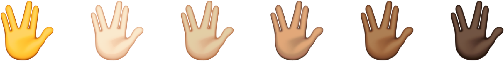 Spock Hand Emoji (1920x1280), Png Download