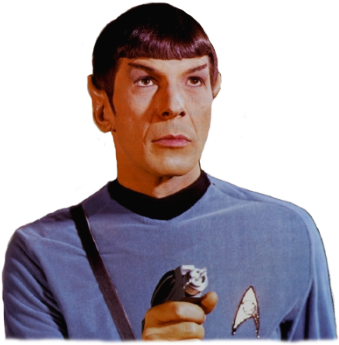 Mr Spock (350x347), Png Download