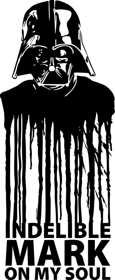 Darth Vader Vector (400x972), Png Download