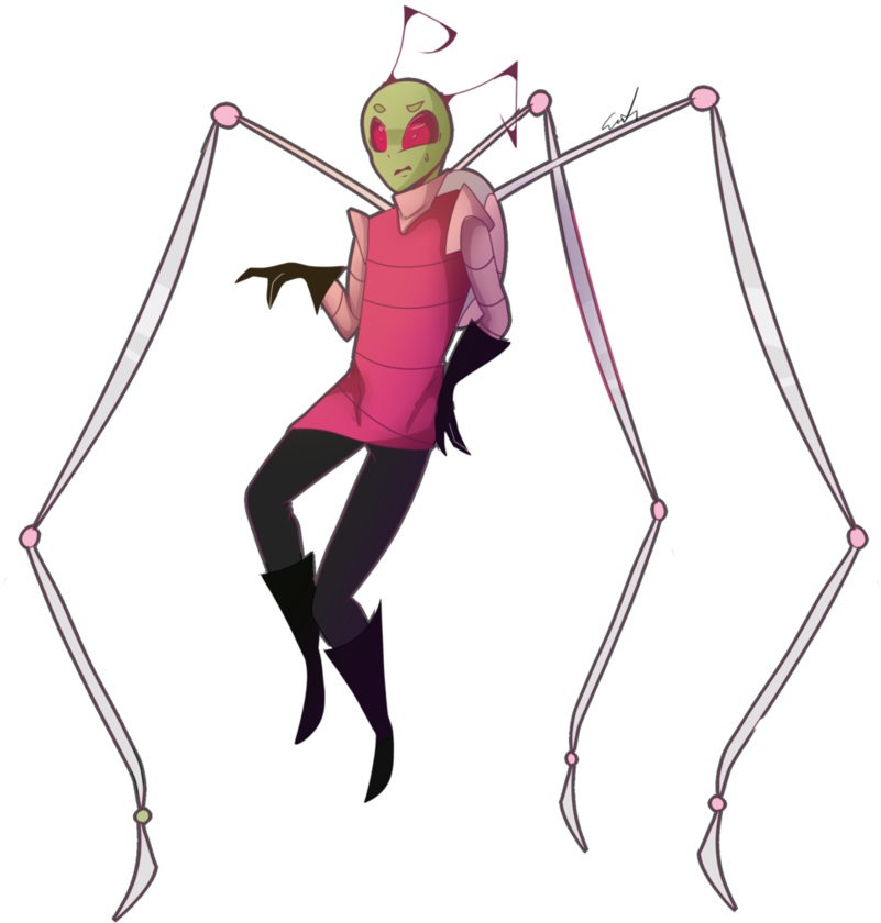 Invader Zim Spider Legs Png - Invader Zim (843x947), Png Download