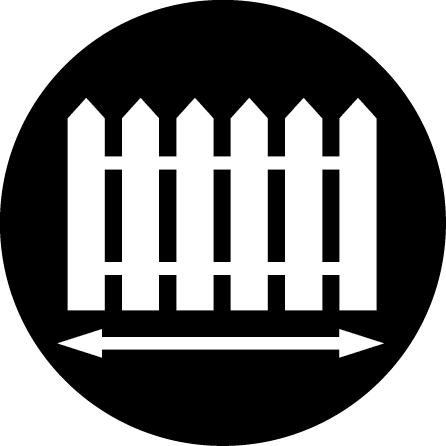 Svg Free - Fenced Icon (446x446), Png Download