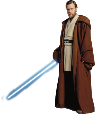 Download Star Wars Jedi Png - Obi Wan Kenobi Png | Transparent PNG ...