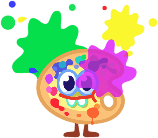Download - Moshi Monsters Splatter (620x550), Png Download