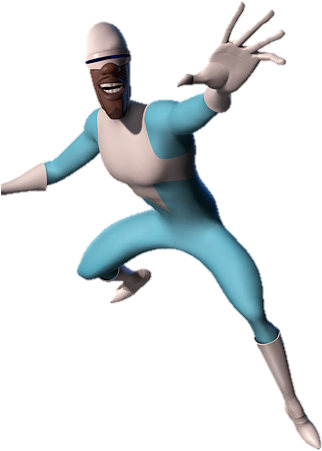 Download The Incredibles Characters Png Download - Disney Frozone ...