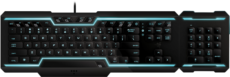 Razer Tron Keyboard (800x600), Png Download