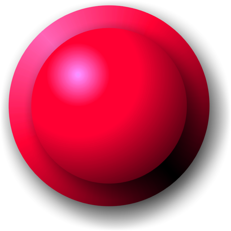 Bullet-red - Bullet Icon (746x746), Png Download