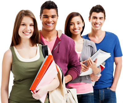 Students Png - College Students Standing Png (396x333), Png Download