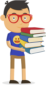 Ba Student Getting Ready For Application - Cartoon College Student Png ...