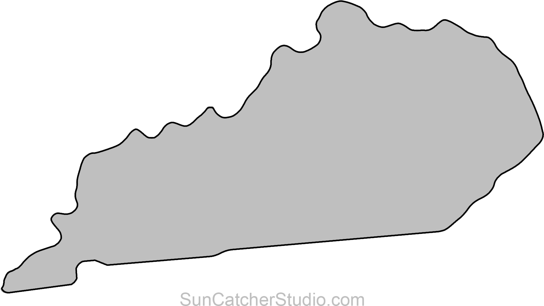 Kentucky Outline Pattern 1,930×1,104 Pixels - Kentucky (1930x1104), Png ...