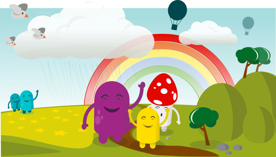 Naif Spring Clipart Png For Web (900x513), Png Download