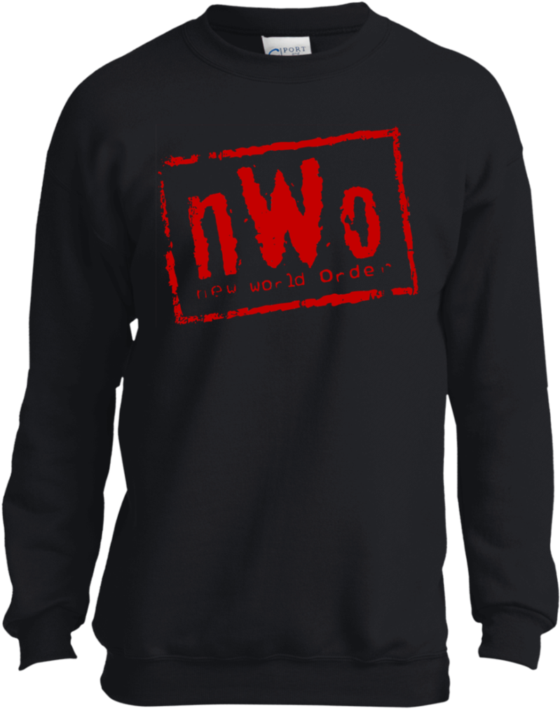 Download Nwo New World Order Wwe Wrestling Logo Graphic Youth - Tampa ...