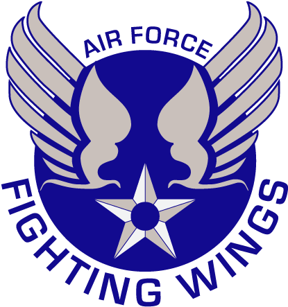 Usaf Fighting Wings Logo - Air Force Symbol Ww2 (448x456), Png Download