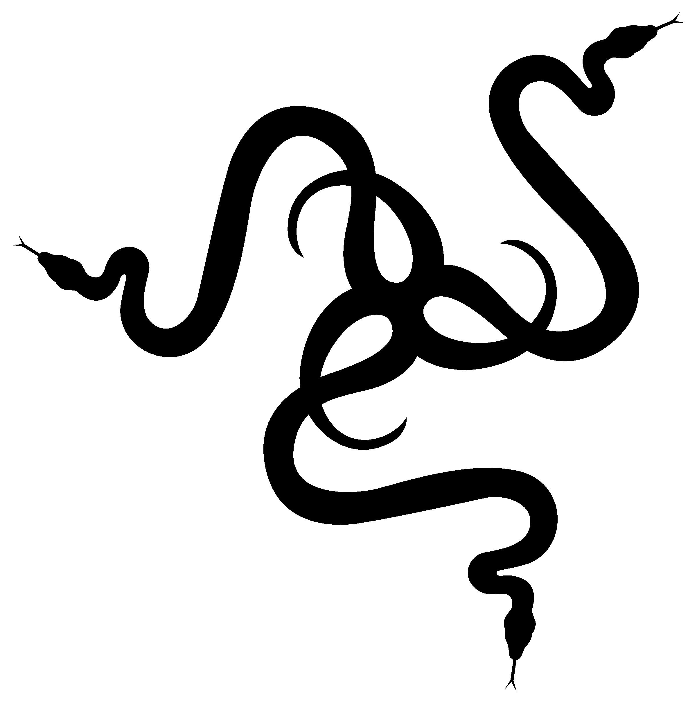 Download Razer Logo Black And White | Transparent PNG Download | SeekPNG